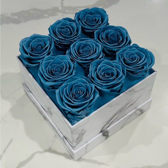 Hand Crafted | Holiday | New Rose Box Infinity Forever Preserved Roses ...